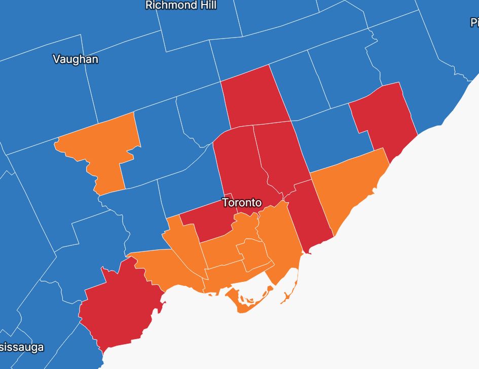 Toronto in the 2025 Ontario election - Spacing Toronto | Spacing Toronto