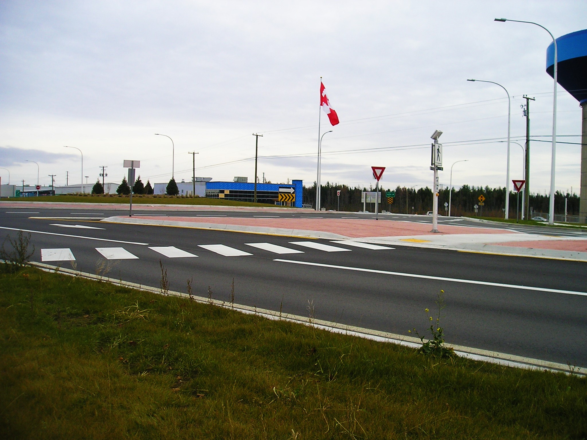 Fredericton - The New Roundabout and the Crosswalk to Nowhere - Spacing ...