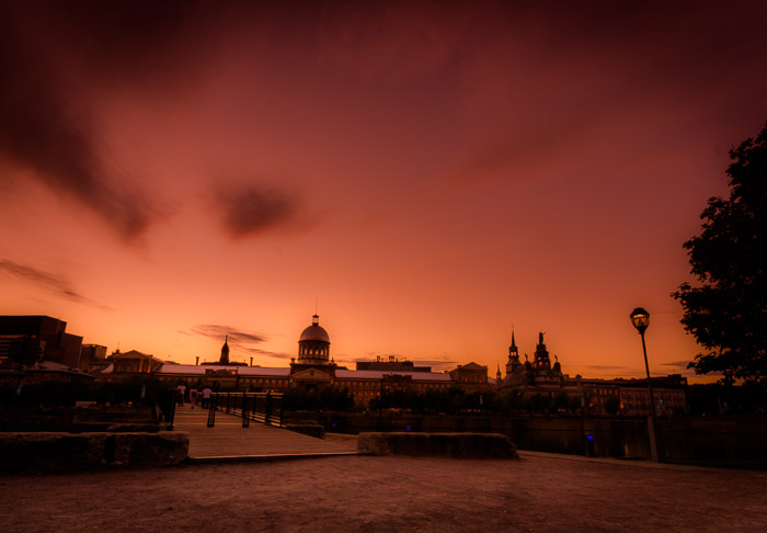 Photo du jour: Sunset at Basin Bonsecours - Spacing Montreal | Spacing ...