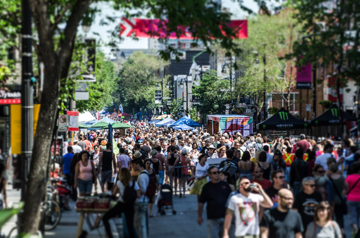 Photo du jour: A busy Mural Festival - Spacing Montreal | Spacing Montreal