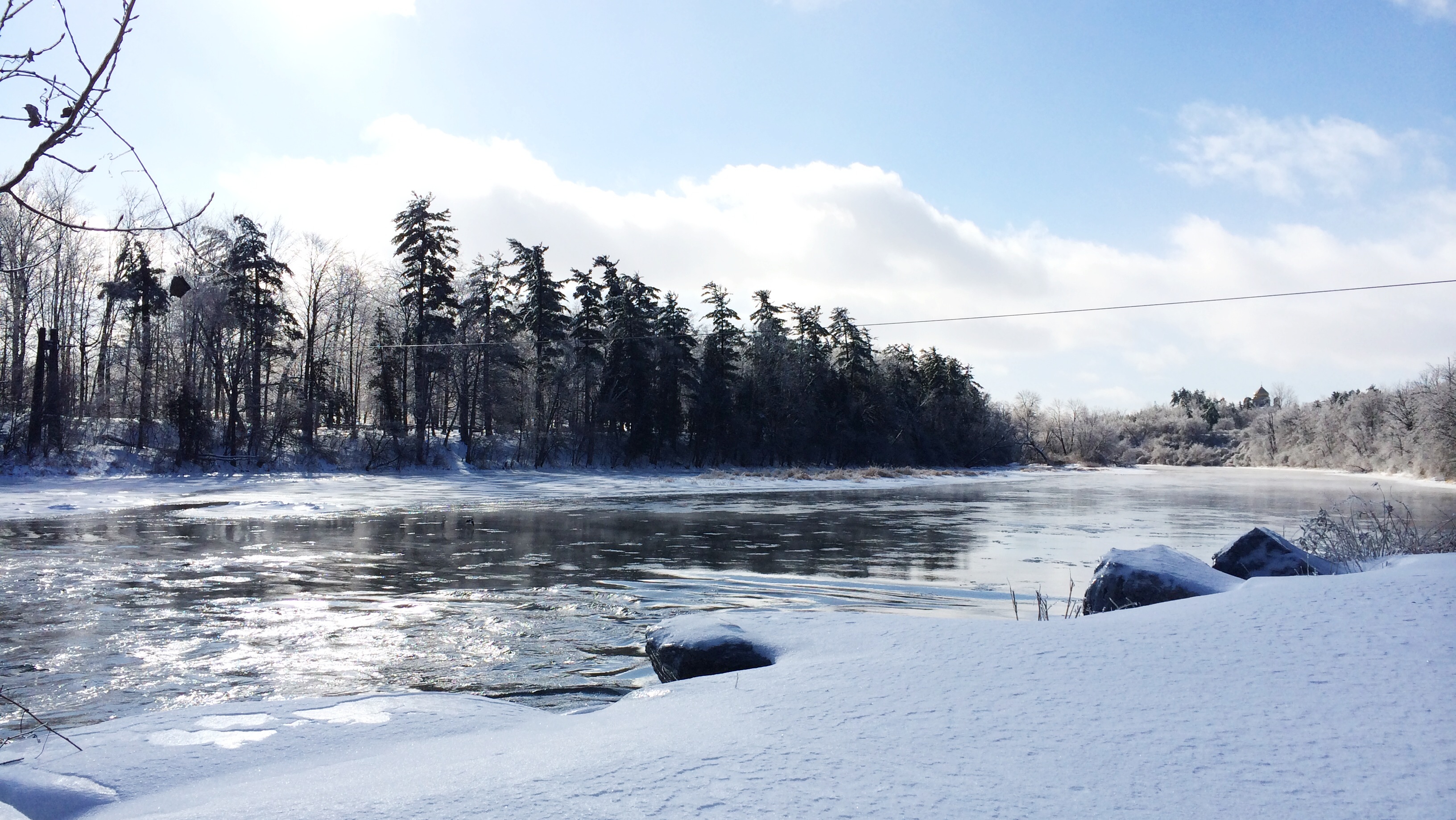 Image of the Moment: The Rideau River lets off a little steam - Spacing ...