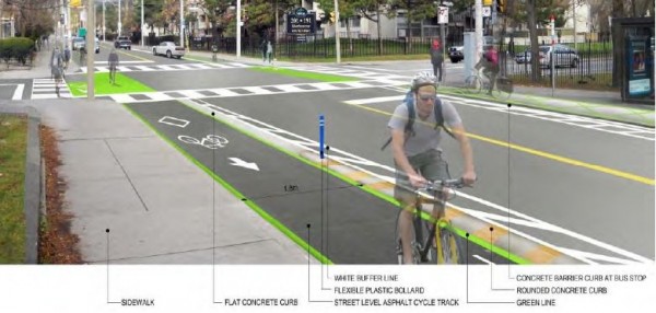 Separating bike lanes - Spacing Toronto