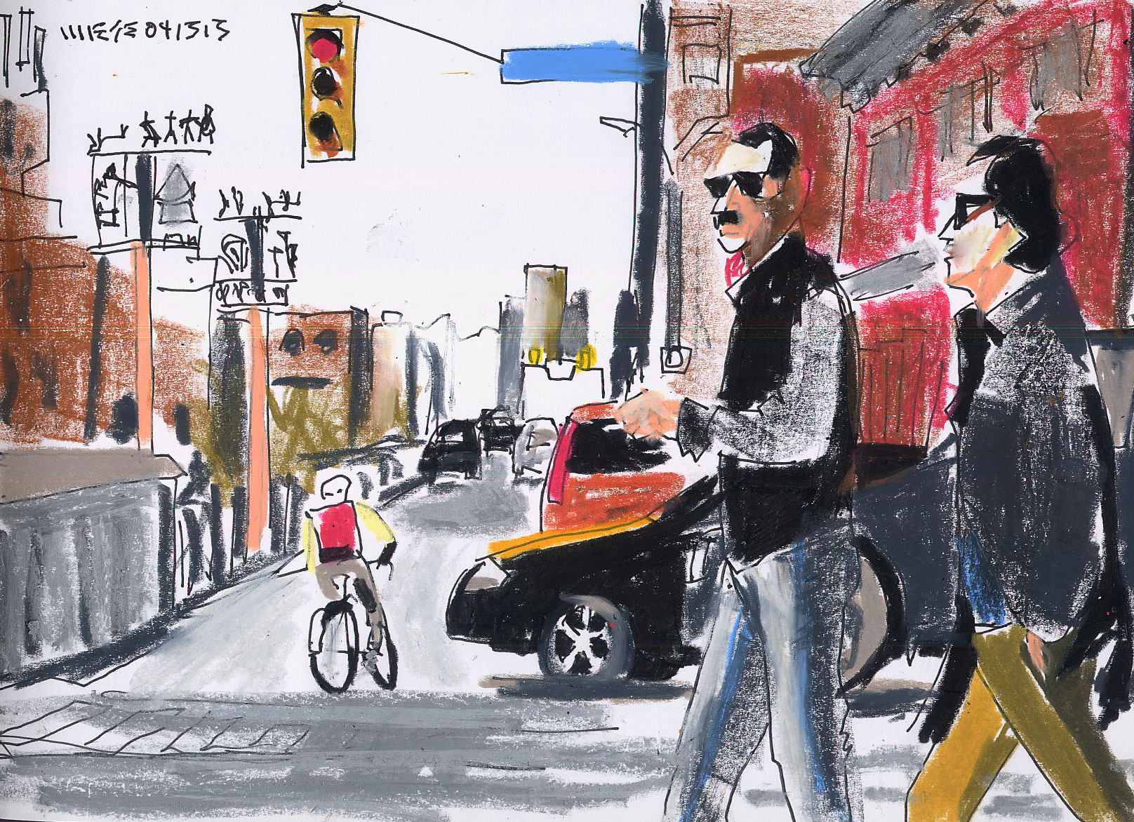 STREET SCENE: At The Crosswalk - Spacing Toronto | Spacing Toronto