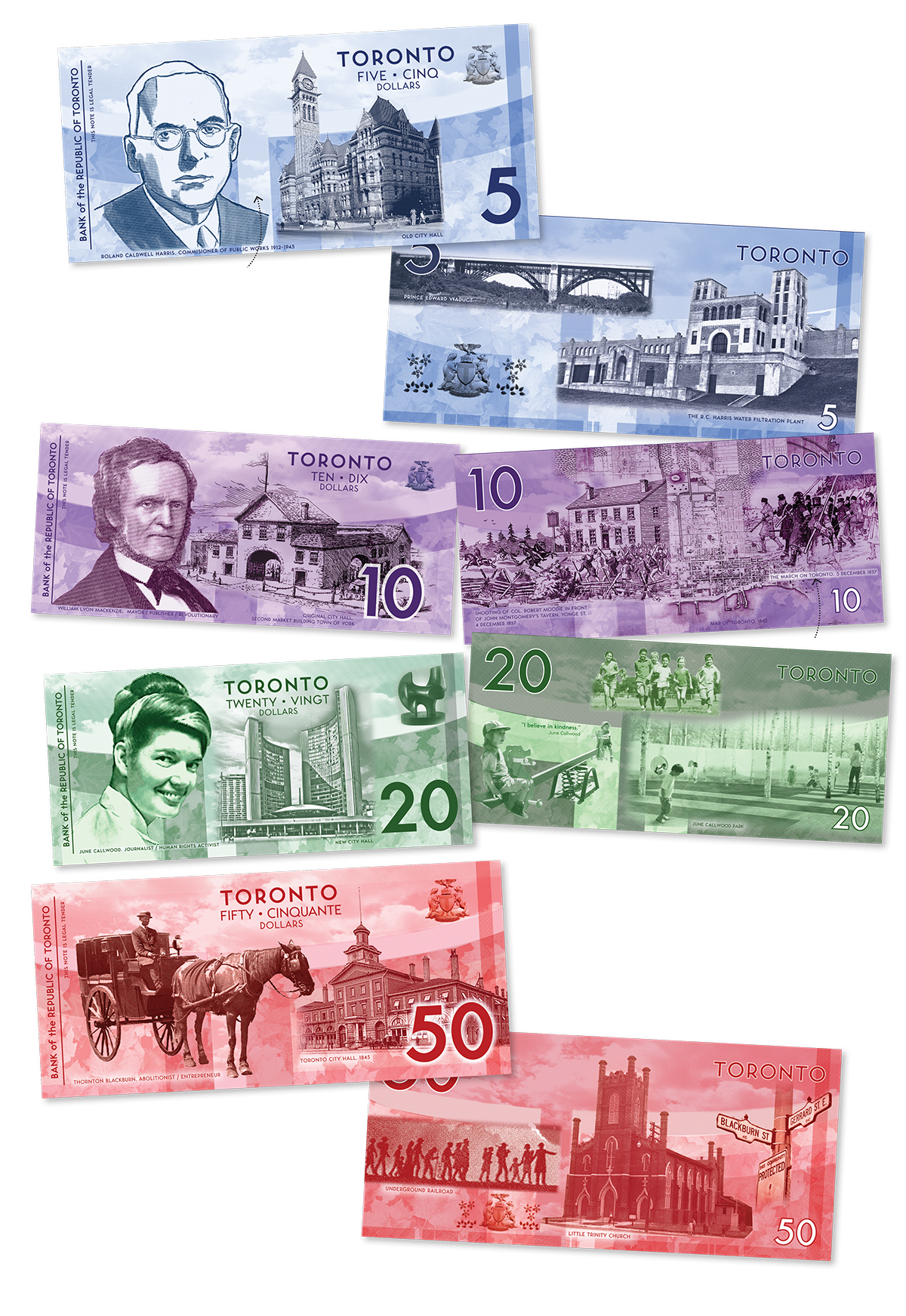 What would Toronto money look like? - Spacing Toronto | Spacing Toronto
