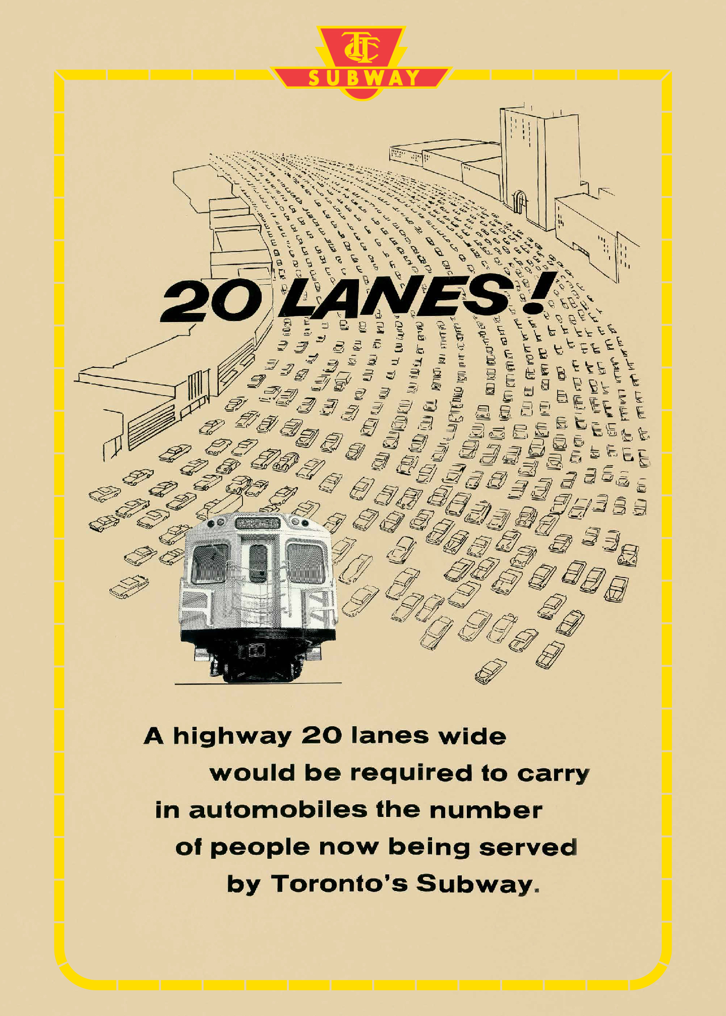 NEW IN STORE: Vintage TTC posters - Spacing Toronto | Spacing Toronto