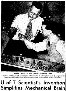 The story behind the first computer in Canada - Spacing Toronto ...