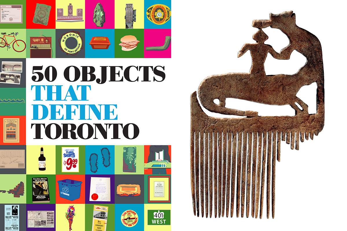50 Objects that Define Toronto: Baby Point Moose Antler Comb - Spacing ...