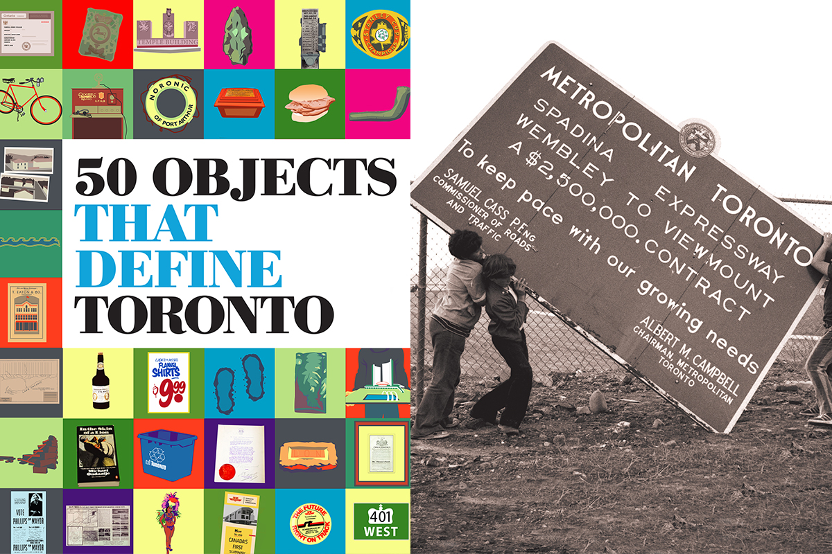 50 Objects That Define Toronto: Spadina Expressway Sign - Spacing ...