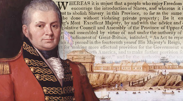 John Graves Simcoe's weird relationship with slavery - Spacing Toronto ...
