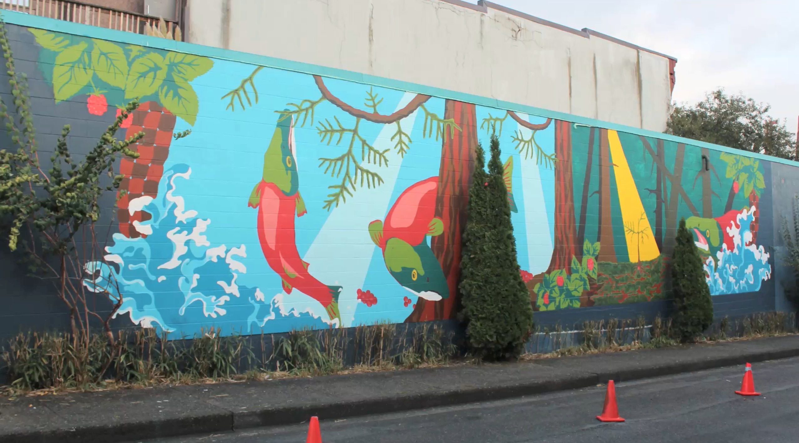 Video: “Resilience” Nest Community Mural 2017 - Spacing Vancouver ...