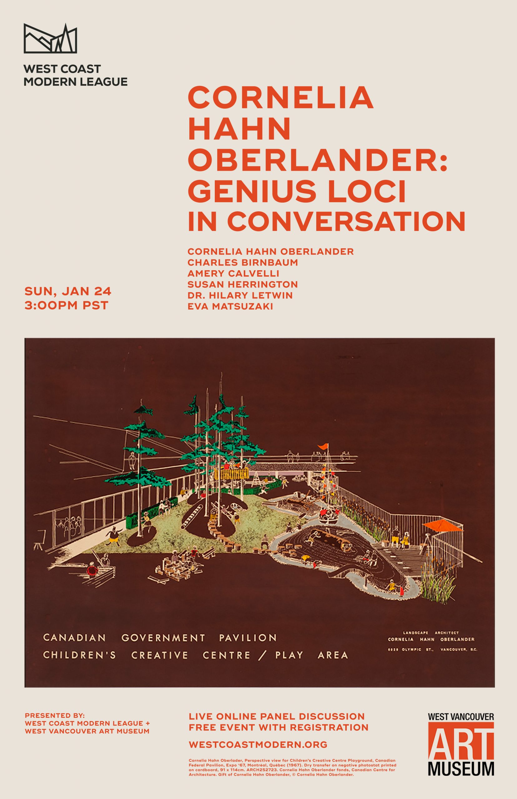 Event - Cornelia Hahn Oberlander: Genius Loci, Jan. 24 - Spacing ...
