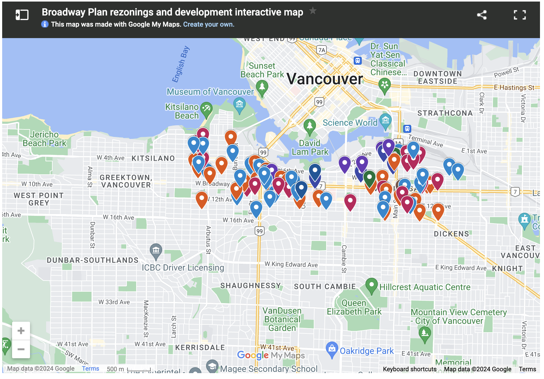 Broadway Plan Interactive Map - Spacing Vancouver | Spacing Vancouver